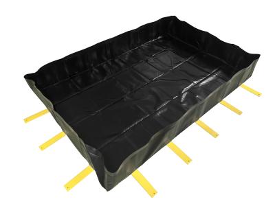 China Portable Spill Containment Berms - L-Bracket Bunding System 30cm Height, 136L to 1080L Capacity for sale