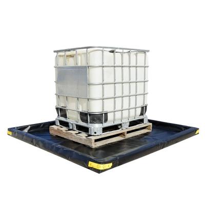 China Corrosion Resistant Flexible Collapsible Spill Berms - 54L to 10800L Capacity Oil Containment Solutions for sale