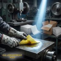 China Bulk 100 Sheets Oil Absorbent Pads Cost Effective Oil Only Sorbent Mats 40 x 50 cm for sale