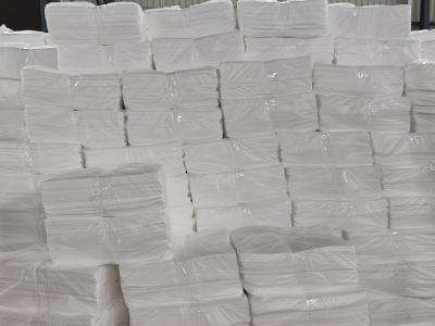 China White Oil Absorbent Pads with Visible Saturation Indicator 300 gsm 100% Polypropylene for Workshop Spill Monitoring for sale