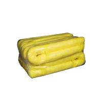 China High Absorbency Yellow PP Chemical Absorbent Socks for Hazardous Liquid Spills for sale