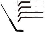 China Matte / Glossy Carbon Fiber Field Hockey Stick Junior Goalie 500 Lbs Strength for sale