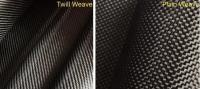 China 200g Plain Weave Carbon Fiber Clothing , Heat Insulation Prepreg Cloth for sale