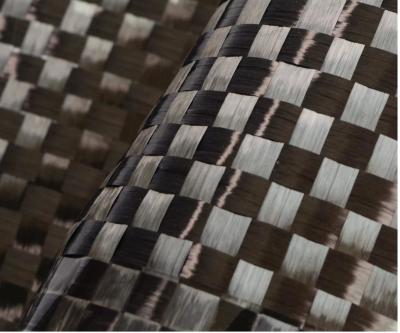 China Spread Tow Carbon Fiber Fabric Roll Carbon Fibre Cloth Corrosion Resistance for sale
