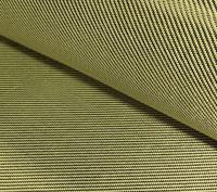 China Orange Blue Hybrid Carbon Kevlar Fabric , 200GSM Aramid Carbon Mixed Cloth for sale