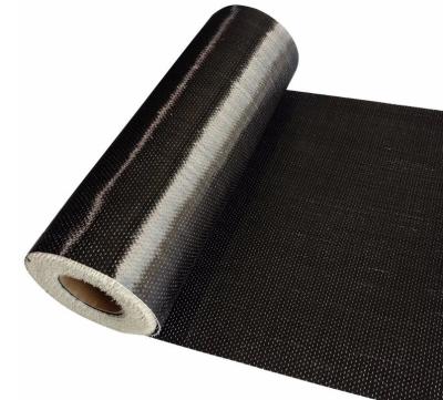 China Wall Reinforcement Carbon Fiber Unidirectional Cloth Twill Weave Type for sale