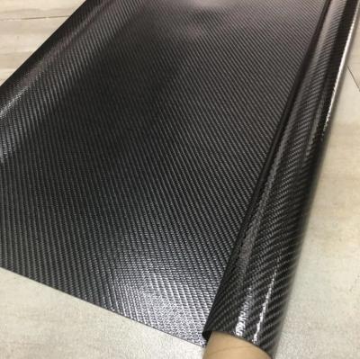 China TPU 3K Carbon Fiber Fabric Shoes Belts Wallets Bags Hats Accesories Material for sale