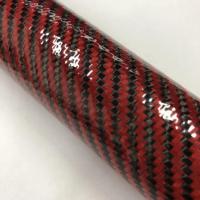 China TPU 3K Carbon Fiber Fabric Shoes Belts Wallets Bags Hats Accesories Material for sale