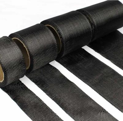 China T700 100% Carbon Fiber Fabric Roll Building And Construction Reinforce for sale