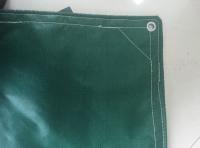 China Neoprene Coating Fiberglass Welding Blanket 550°C  For Welding / Cutting for sale