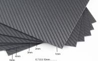 China High Density Carbon Fiber Products Solid Carbon Fiber Sheets 0.2mm - 6mm for sale