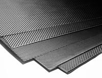 China High Density Carbon Fiber Products Solid Carbon Fiber Sheets 0.2mm - 6mm for sale