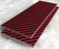 China Colorful Carbon Fiber Products Aramid Kevlar Composite Plate For Racing Chassis for sale
