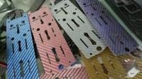 China Colorful Carbon Fiber Products Aramid Kevlar Composite Plate For Racing Chassis for sale
