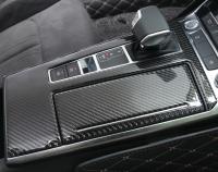 China Audi A6L Interior Modified Carbon Fiber Decorative Stickers UV Glossy for sale