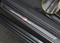 China Audi A6L Interior Modified Carbon Fiber Decorative Stickers UV Glossy for sale