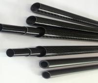 China 3K Twill Plain Carbon Fiber Round Tube High Strength Carbon Fiber Pipe for sale