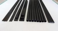 China Matte Finish Durable Carbon Fiber Solid Rod 1mm 2mm 3mm 4mm 5mm Thickness for sale