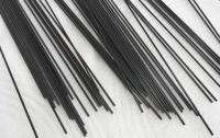 China Matte Finish Durable Carbon Fiber Solid Rod 1mm 2mm 3mm 4mm 5mm Thickness for sale