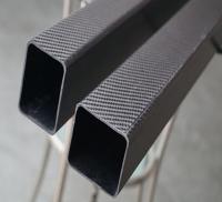 China Photography Tripod 1 Inch Square Carbon Fiber Tube 3K Matte Painting Finish for sale