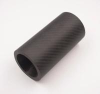 China Industry Partscarbon Fiber Tube Single Wall 3K Twill 8mm Fatigue Resistance for sale