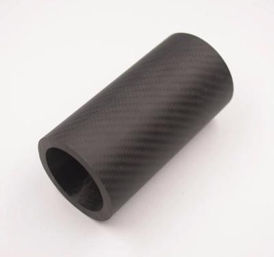 China Industry Partscarbon Fiber Tube Single Wall 3K Twill 8mm Fatigue Resistance for sale