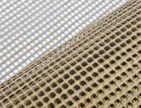China E Fiber Glass Heat Resistant  Tape Mesh Conveyor Belt Width 300mm Or 400mm for sale