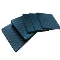 China Contruction Parts Prepreg Carbon Fiber Sheets Fatigue Resistance Light Weight for sale