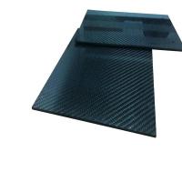 China 4mm Thickness Carbon Fiber Products 3K Plain Twill Sheet Impact Resistant for sale