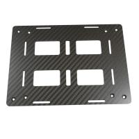 China Carbon Fiber Sheet 3K Plain Impact Resistant glossy or matte CNC cut piece as customer need for sale