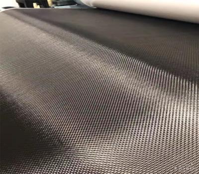 China Twill Weave Lightweight Carbon Fiber Cloth Fatigue Resistance 50m  - 100m Length for sale