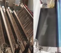 China Twill / Plain Carbon Fiber Fabric 24 Ton Faw 175g RC 36% Scrim Coated Anti Static for sale