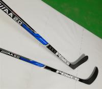 China One Piece Composite Hockey Sticks 50% Fiberglass With Anti Slip Coating for sale