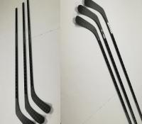 China Light Weight Intermediate Ice Hockey Stick 50% Carbon 50% Fiberglass for sale