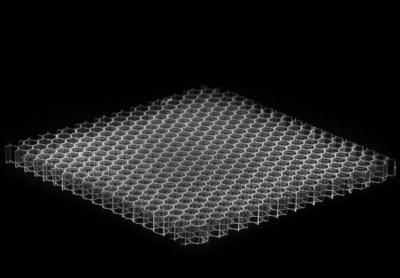 China 3.5mm 80Kg / M3 Polycarbonate Honeycomb Core for sale