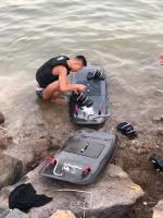 China 52km Per Hour 120kg Seashores Carbon Fiber Surfboard for sale