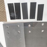 China Rough finished 3mm Carbon Fiber panel 3K Twill for machine parts for sale