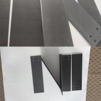 China Rough finished 3mm Carbon Fiber panel 3K Twill for machine parts for sale