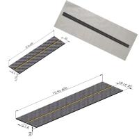 China Carbon Kevlar hinge with thickness to 0.5mm and 120kg static load for sale