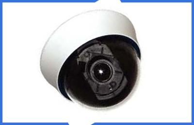 China White CCTV Lens Plastic Dome Camera 960P 1500TV Lines Low Illumination 3-Axis for sale