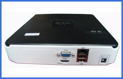 China Portable 4 - Ch NVR Network Video surveillance Recorder for companies , police station for sale