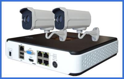 China 720P POE Bullet Mini Ip Camera CCTV Camera Kits systems For family , community for sale