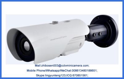 China HD Temperature Detection Thermal IP Camera Wavelength 450M Recognition Distance for sale
