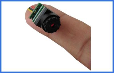 China DC 3.3V - 6V 55 Degree CCTV Hidden Mini Camera Single chip 1 / 3 CMOS for sale