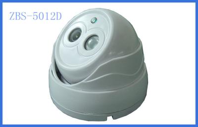 China 1200TVL 1 / 3 CMOS Plastic Dome Analogue CCTV Camera with 1 pcs 42MIL IR led lamp for sale