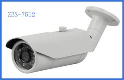 China Water proof 1200TVL Samsung Bullet Analog CCTV Camera Outdoor View angle 57 ° for sale