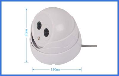 China 1 / 3 CMOS H.264 video Doom IP CCTV Camera With two - way audio IP66 for sale