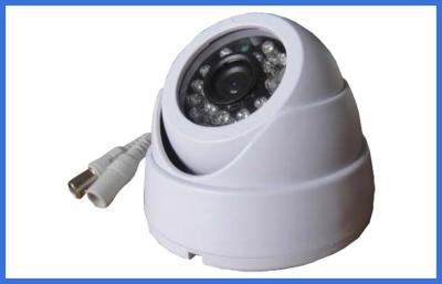 China 600TVL Plastic Dome Analog CCTV Camera 62.2 ° View angle for sale