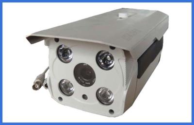 China Airport Security 1/3 CMOS 1200TVL Analog CCTV Camera , array LED Bullet Camera for sale