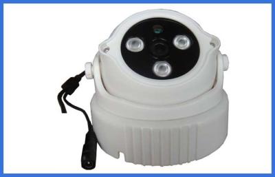 China Weatherproof Sony CCD 700TVL Dome Analog CCTV Camera White for sale